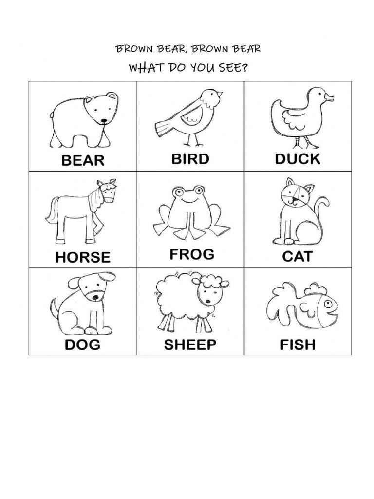 Brown Bear Brown Bear What Do You See | PDF