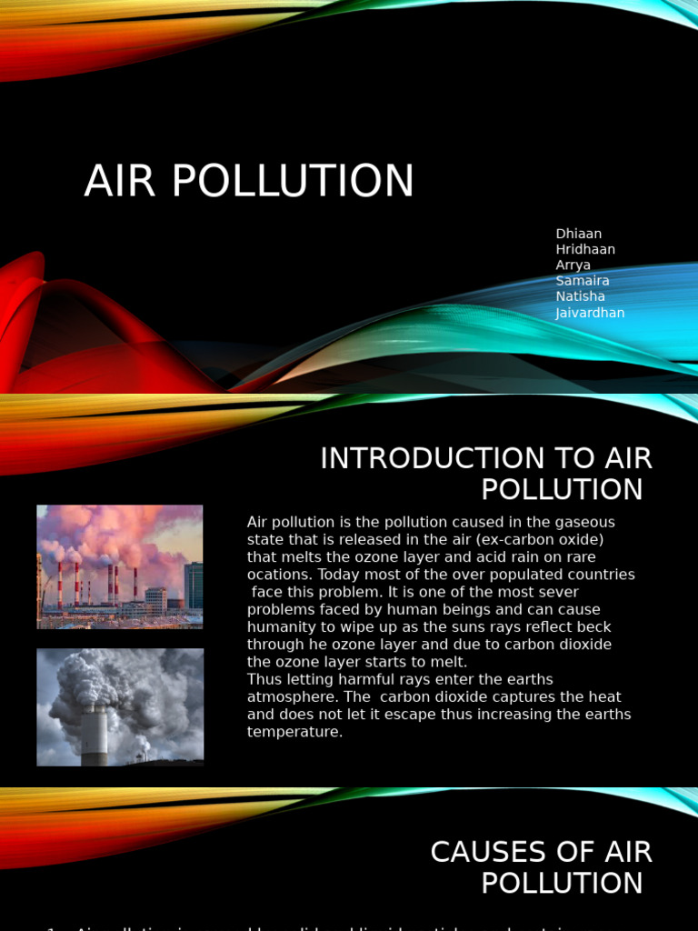 Air Pollution | PDF
