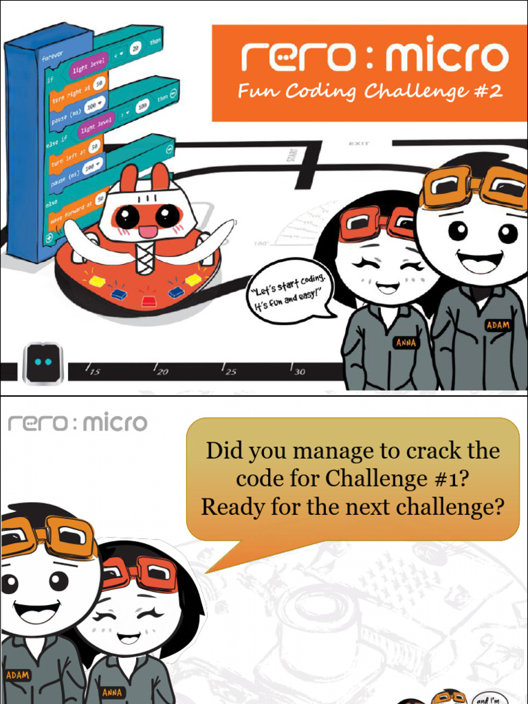 Rero:Micro Makecode For Microbit Fun Coding Challenge #2 | PDF