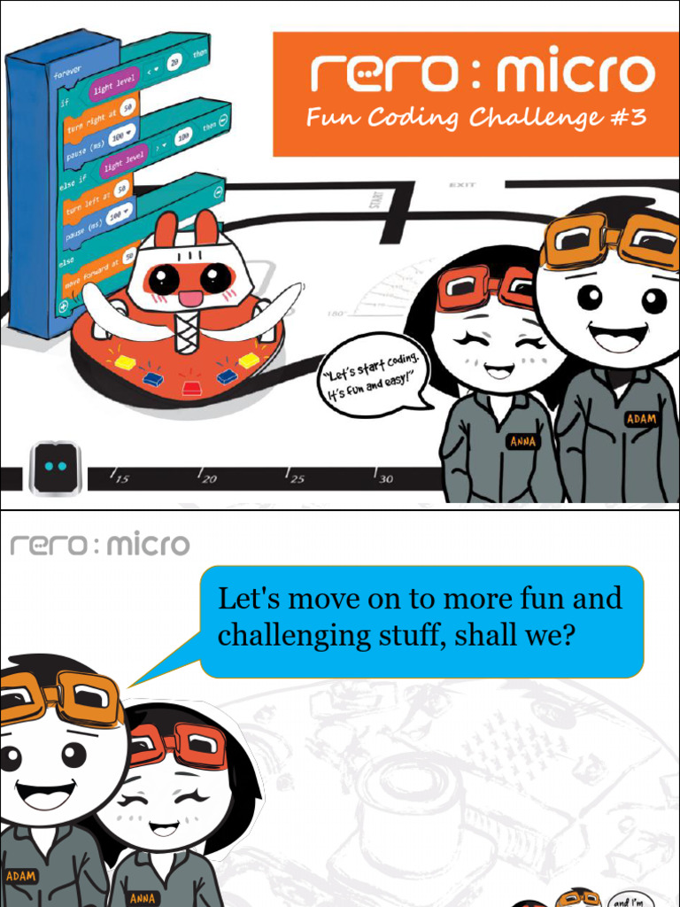 Rero:Micro Makecode For Microbit Fun Coding Challenge #3 | PDF