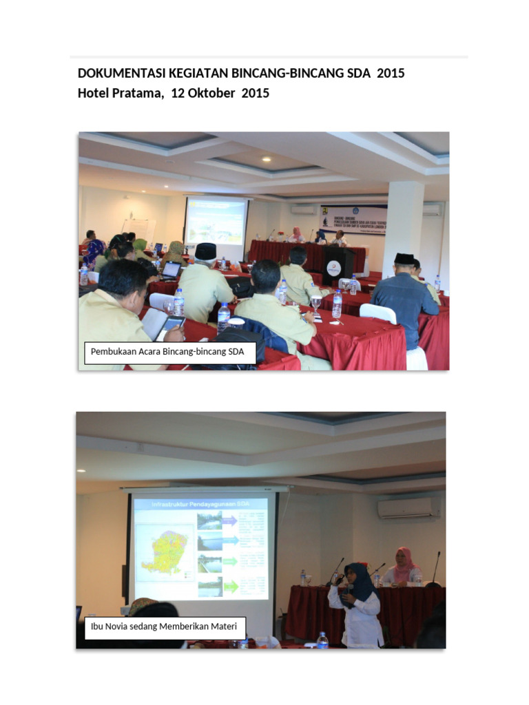 Lampiran - Bincang SDA | PDF