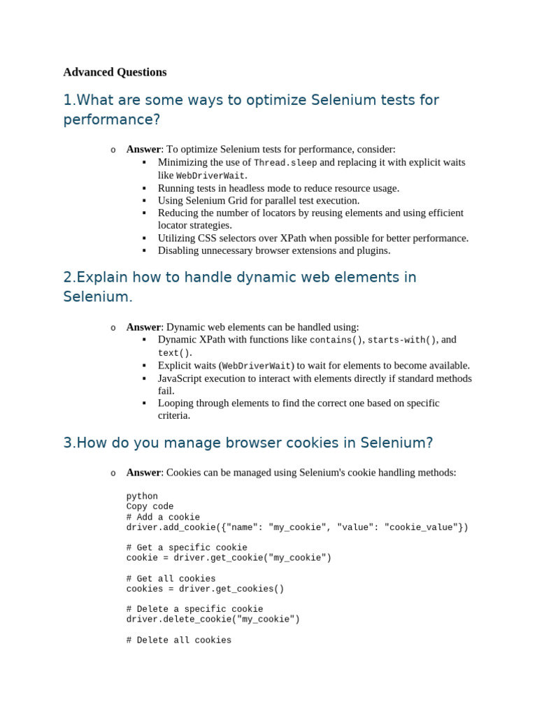 Selenium Python | PDF Selenium Python | PDF