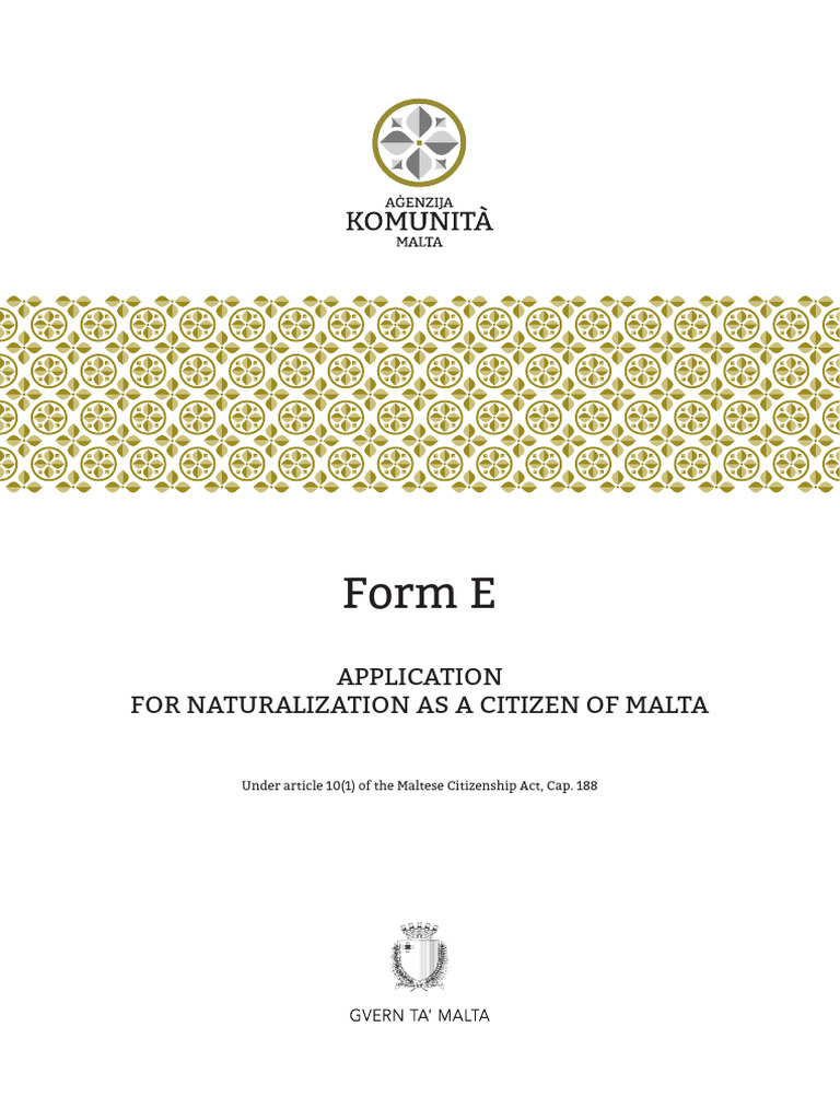 Form E | PDF