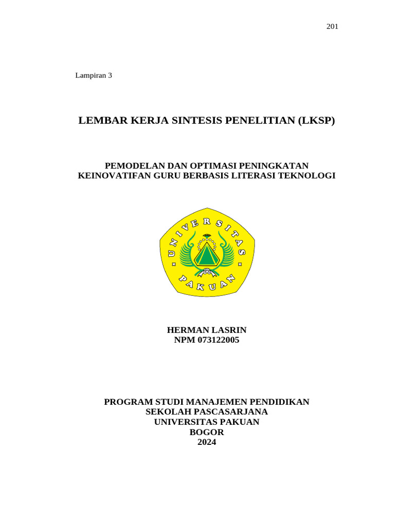 Lampiran 3 LKSP | PDF