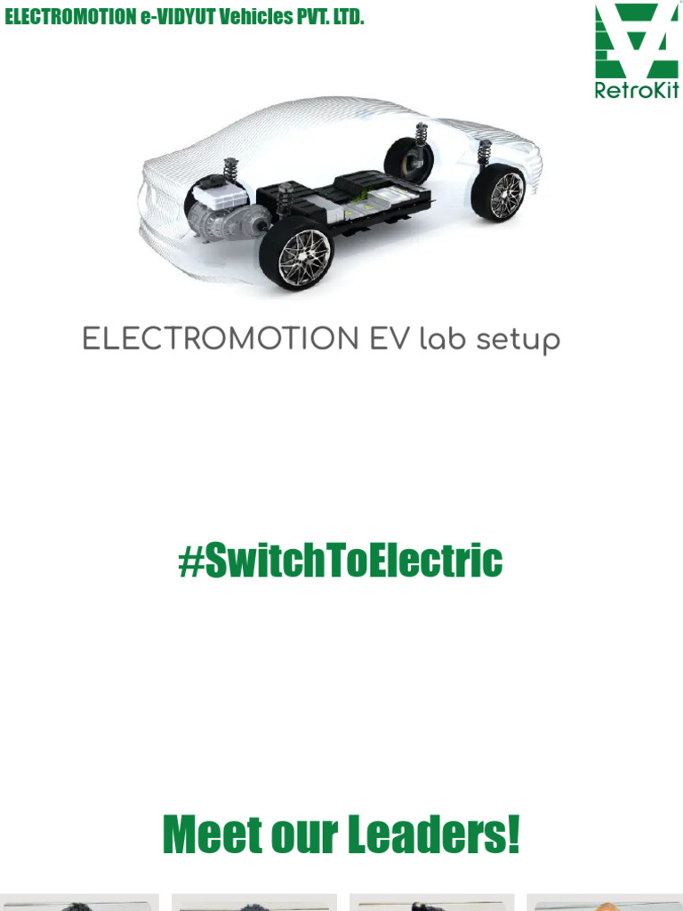 EV Lab Setup | PDF