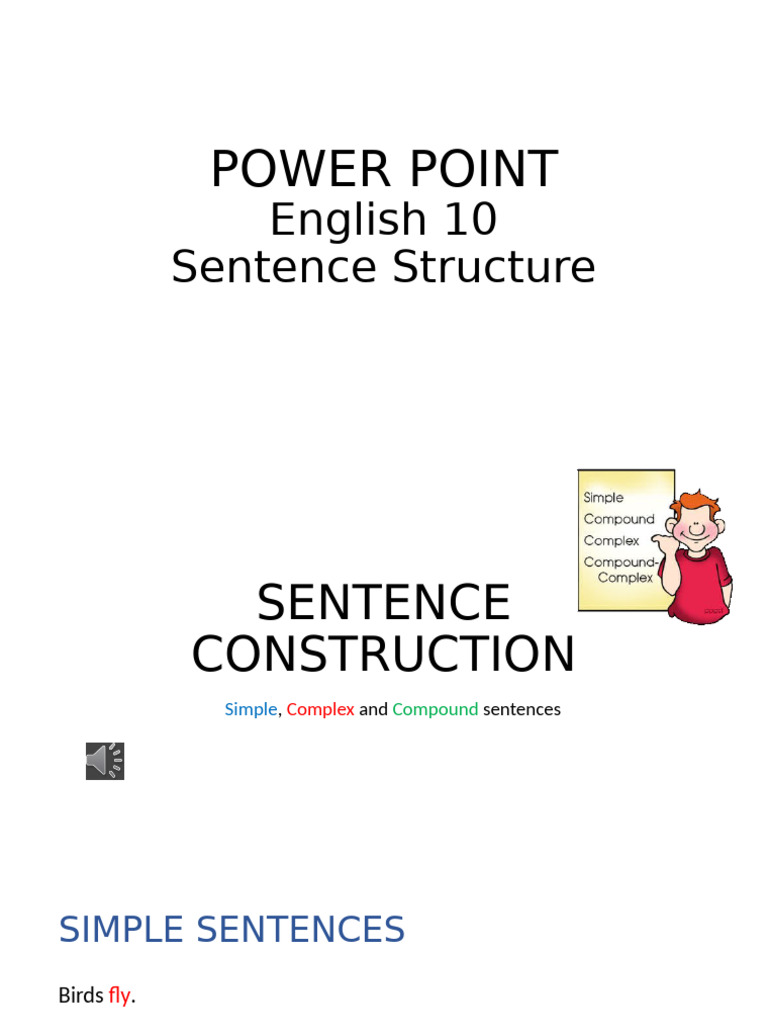Sentence Structure | PDF