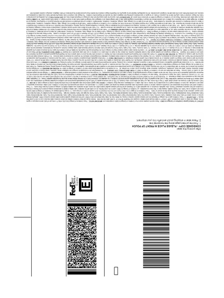 FedEx Shipping Label | PDF