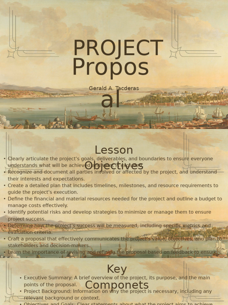 Project Proposal | PDF