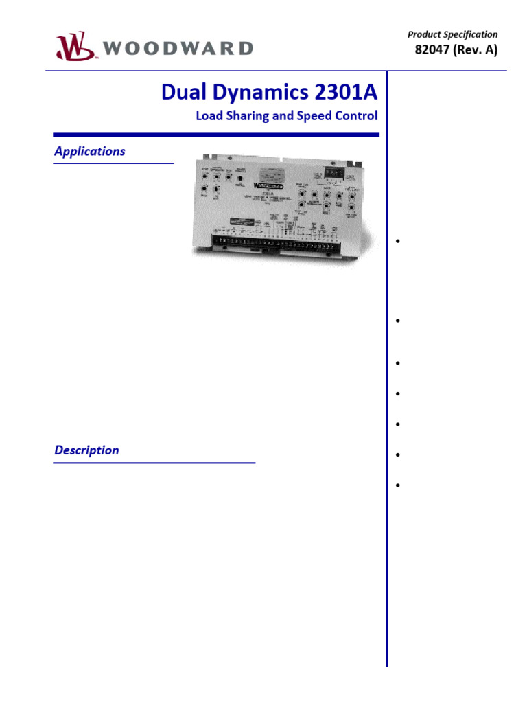 2301A Specs | PDF