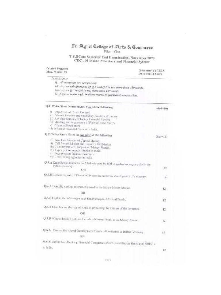 Tybcom Sem V Nov 2023.compressed | PDF