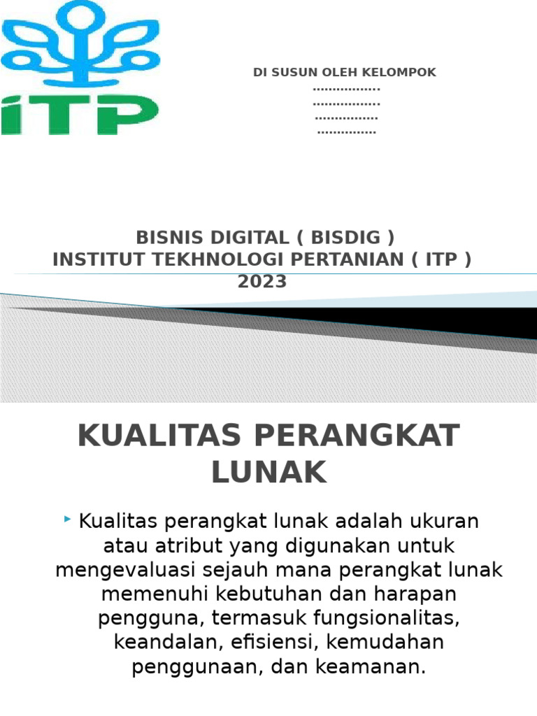 Di Susun Oleh Kelompok | PDF