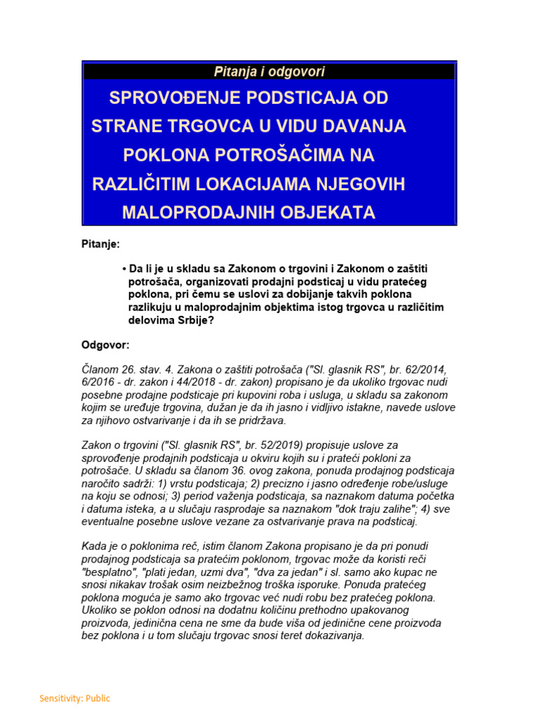 Prodajni Podsticaji 1 | PDF