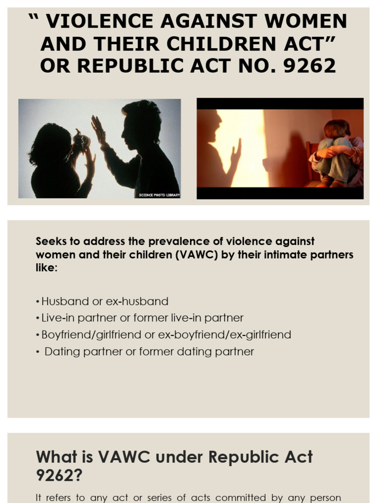 Ra No. 9262 Vawc | PDF