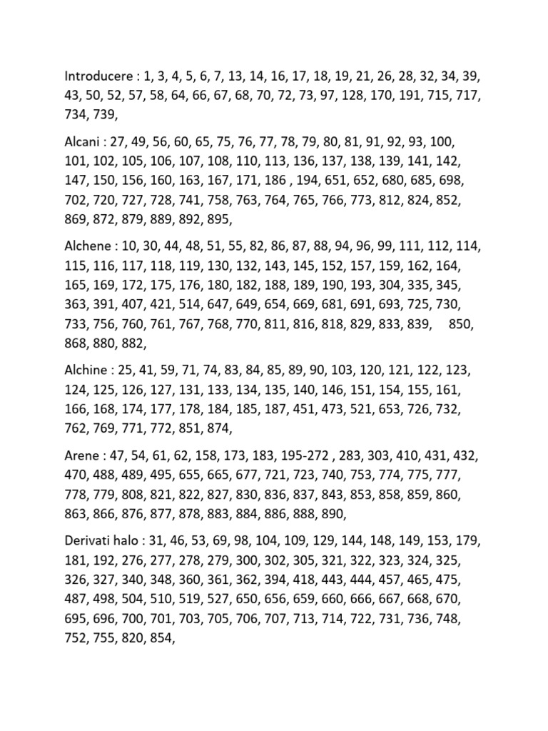 Grile Iasi 2023 Chimie Sortate | PDF