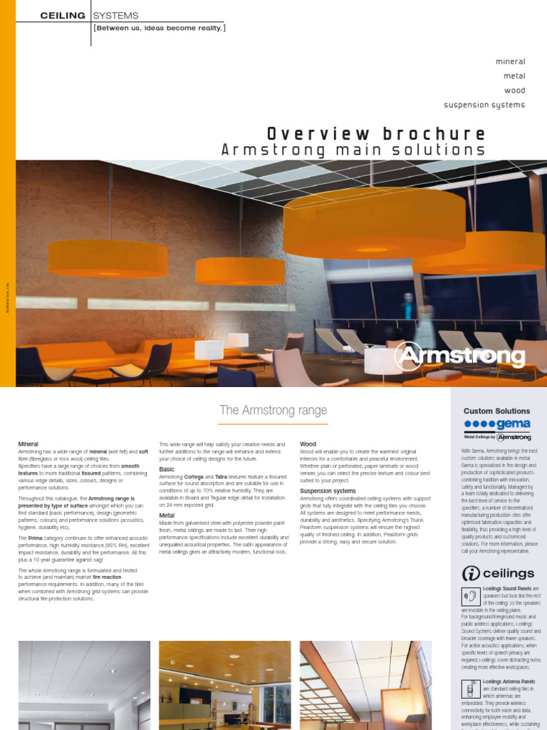 Armstrong Tiles Overview | PDF