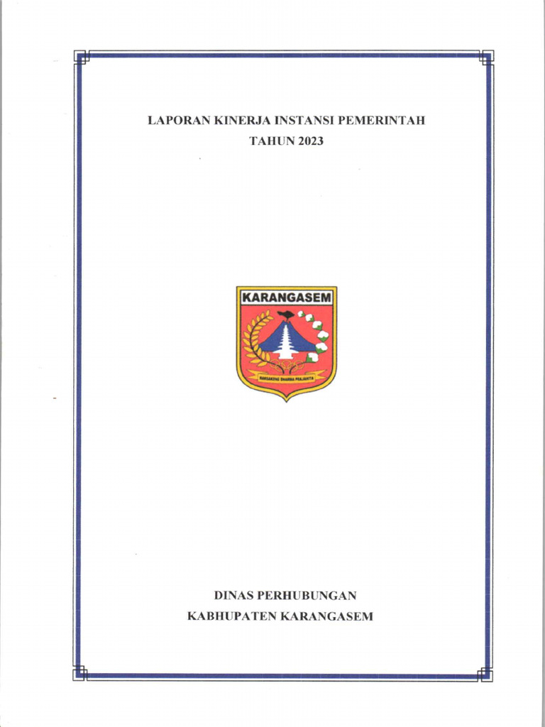 Lakip 2023 | PDF