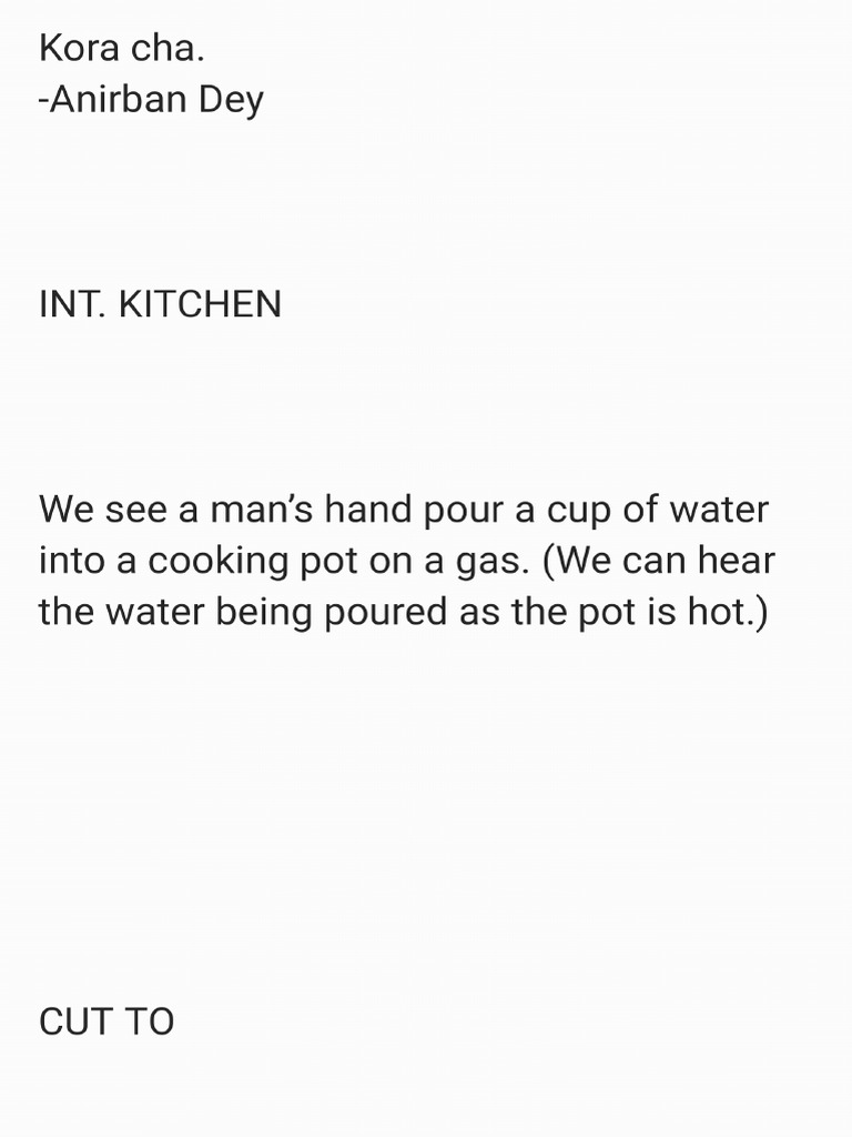 Script Assignment | PDF