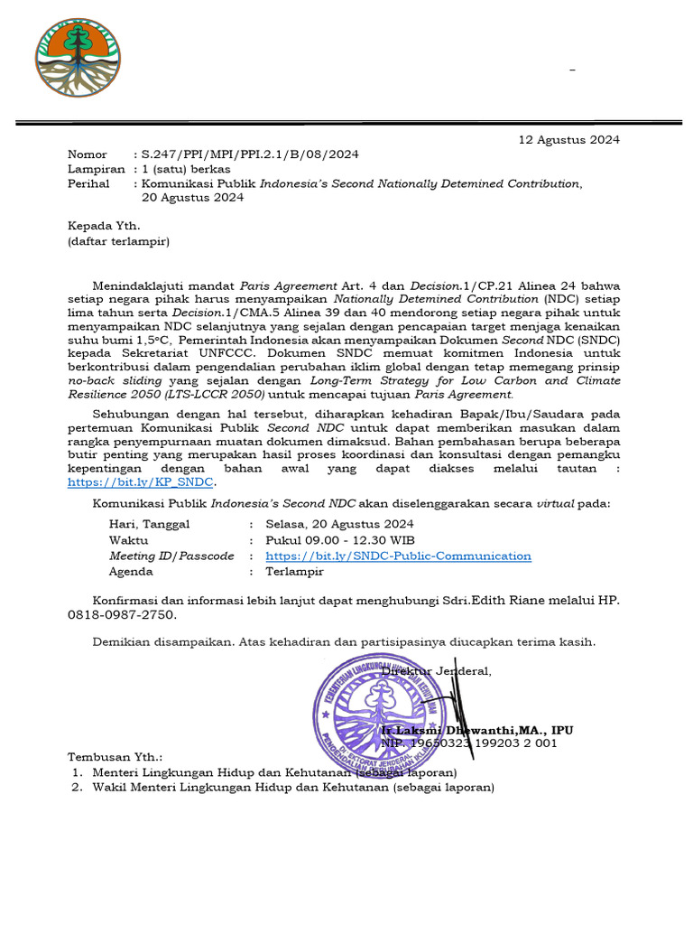 Komunikasi Publik SNDC - Online - Asof 160824.13.58 | PDF