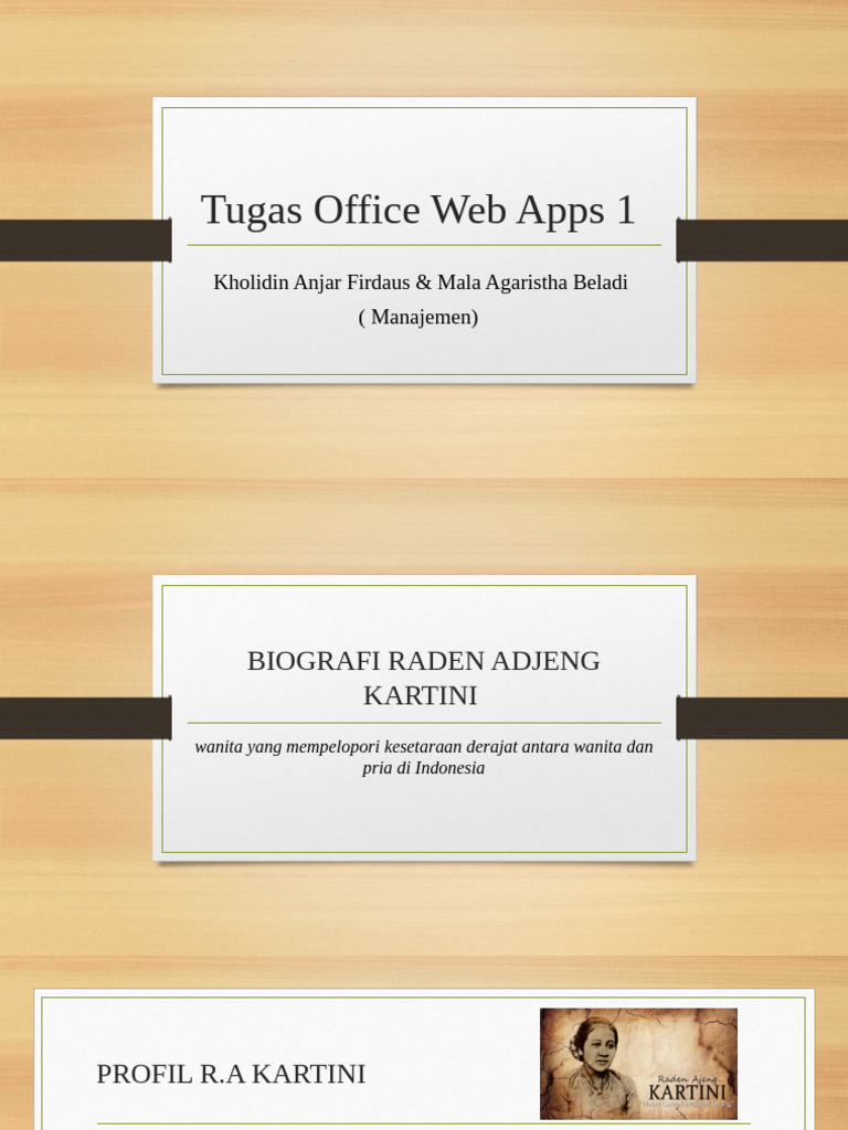Presentasi RA Kartini | PDF