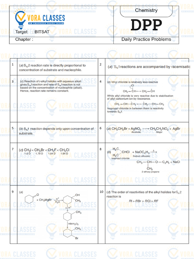 HALOALKANE SOLN | PDF