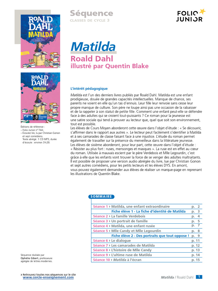 Matilda Sequence | PDF