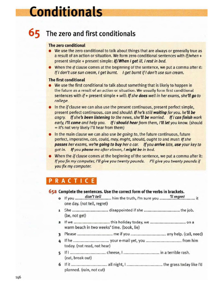 Conditionals Review - 7b | PDF