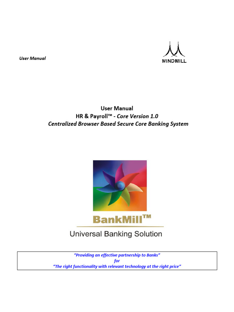 HR & Payroll User Manual | PDF