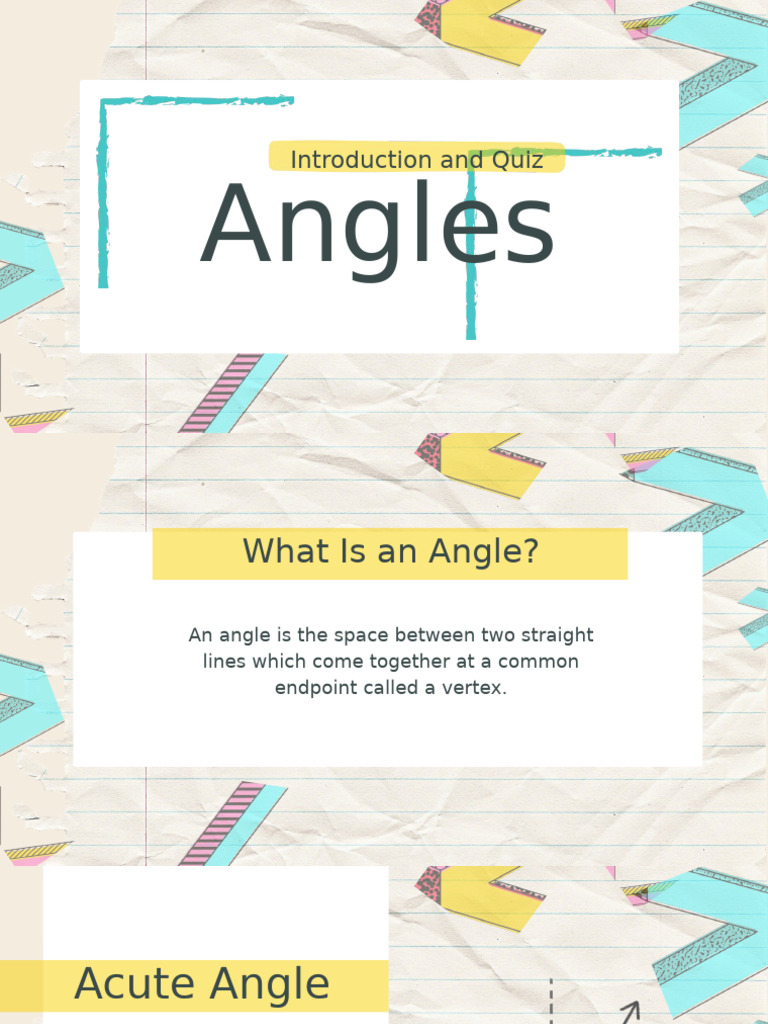 Angles | PDF