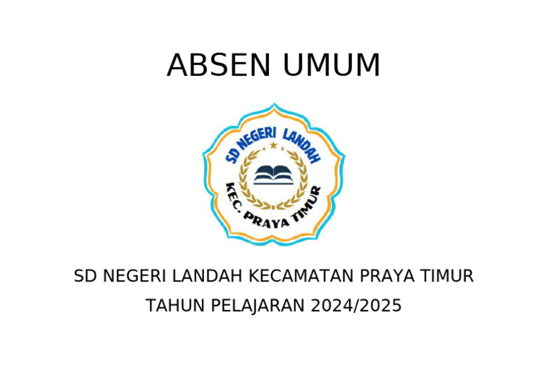 Cover Absen Umum | PDF