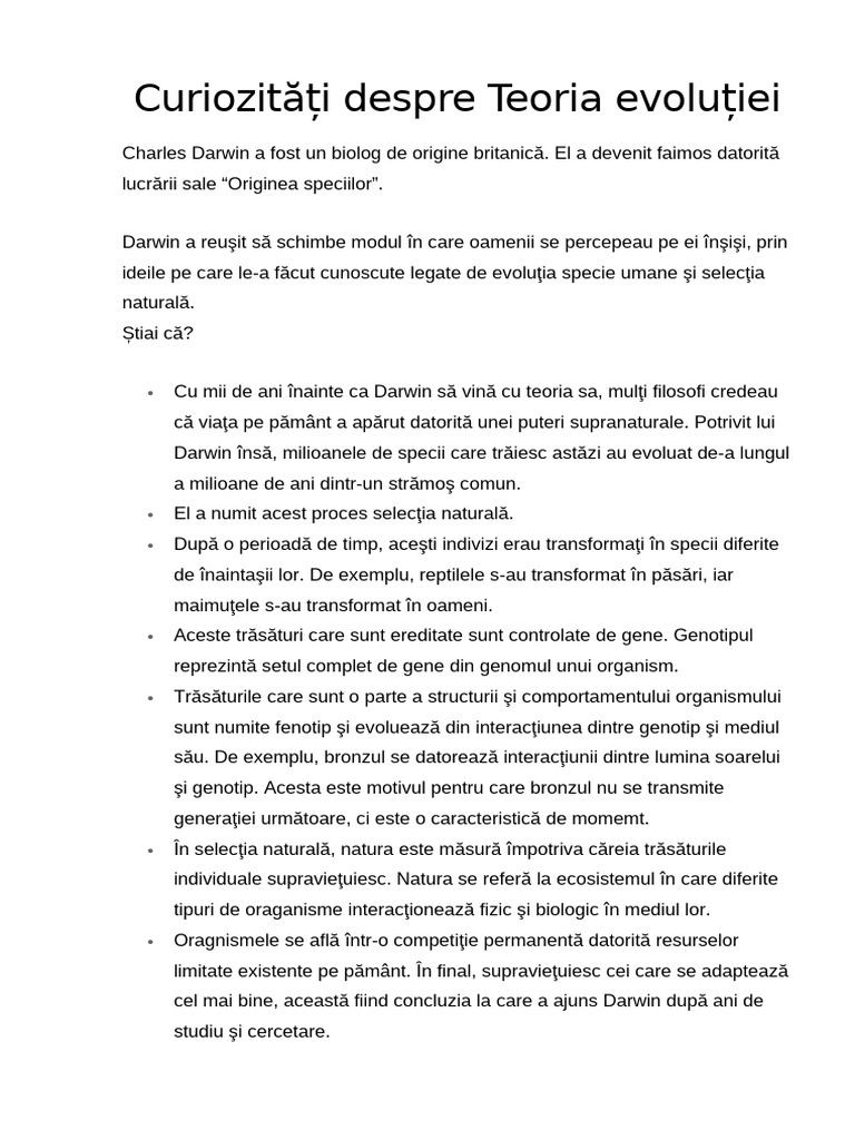 Teme Biologie 2 | PDF