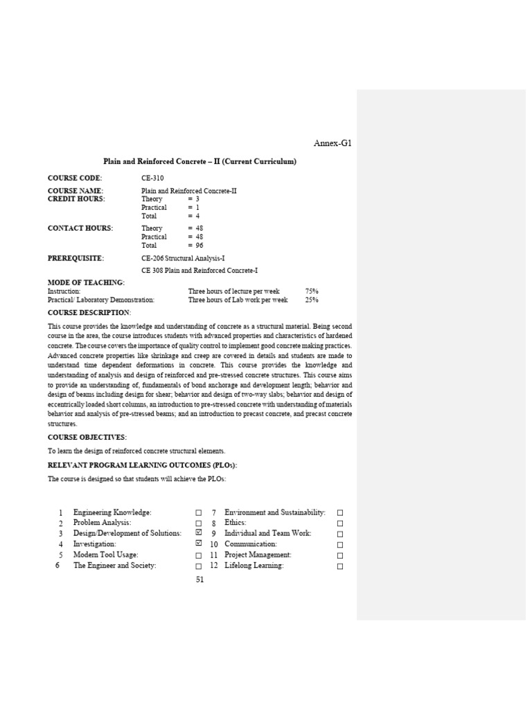 Course Outlines | PDF