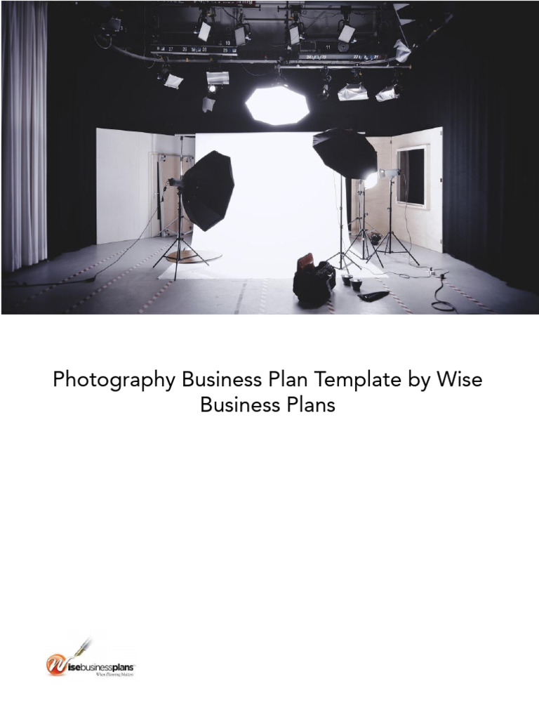 Photography Business Plan Template | PDF