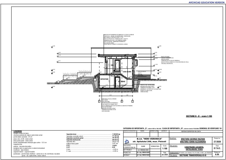 A.08. Sectiune Transversala | PDF