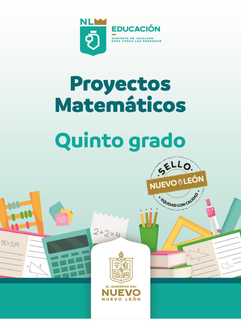 5° Proyectos_Matemáticos_DEP | PDF