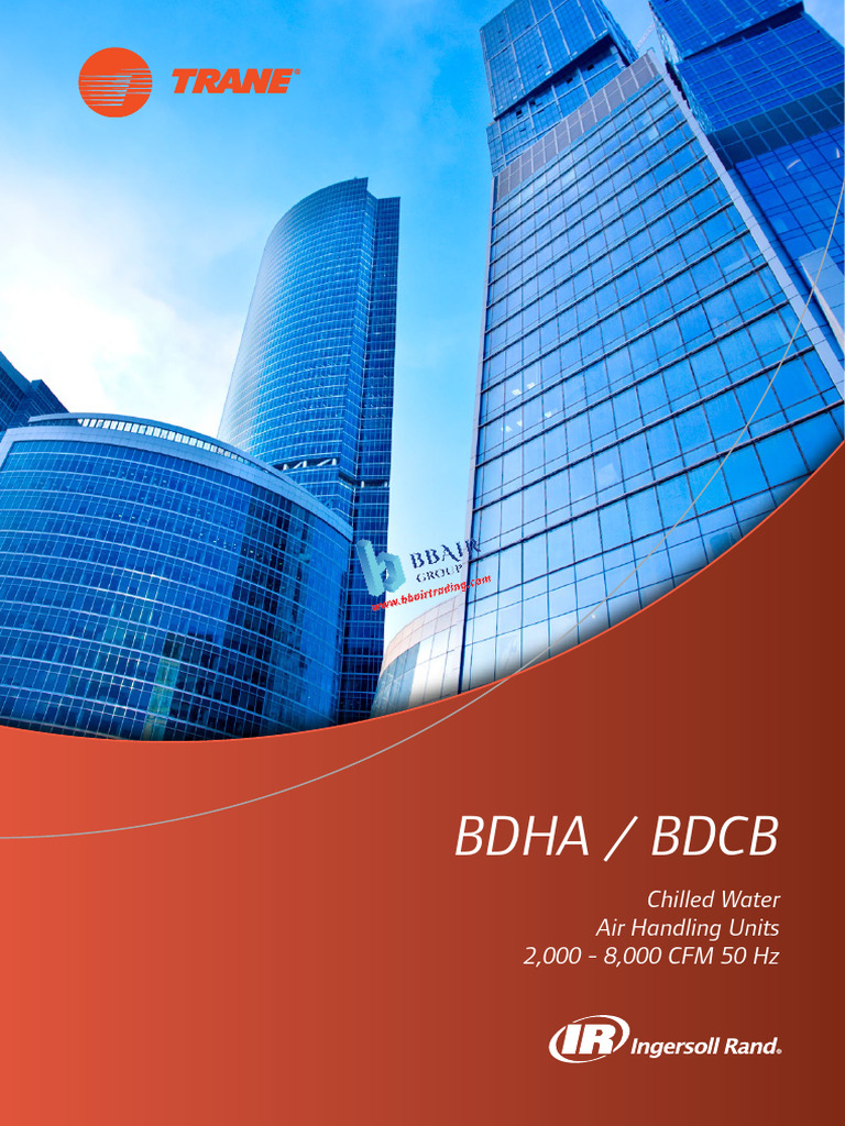 Trane Bdha BDCB 2023 Catalog | PDF