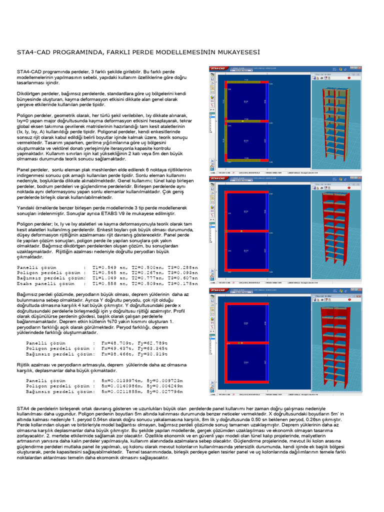 STA4 Perdelerin Mukayesesi | PDF