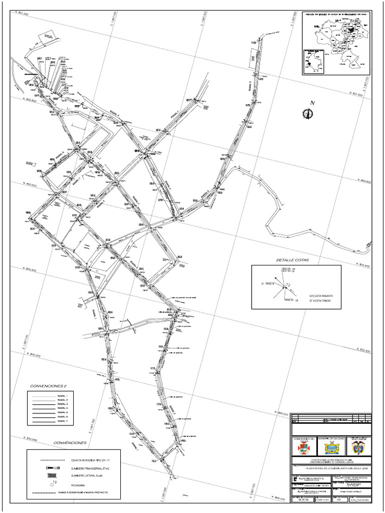 03-Planta General Alc-Pluvial | PDF