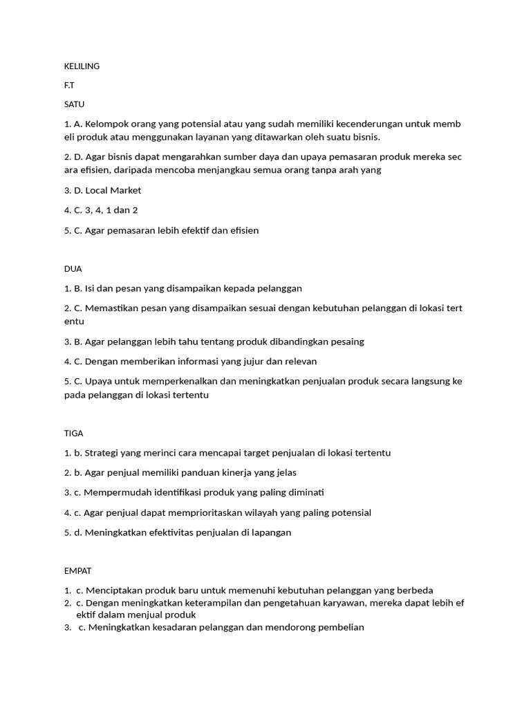 Sales Keliling | PDF | Crecimiento personal y profesional | Derecho