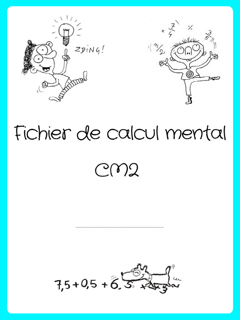 Fichier calcul mental CM2 | PDF