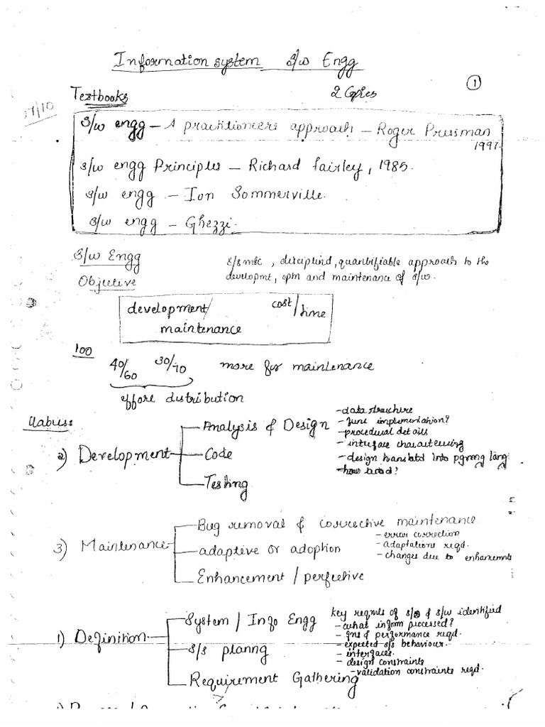 Software Engineering Notes - by Learnengineering - in | PDF