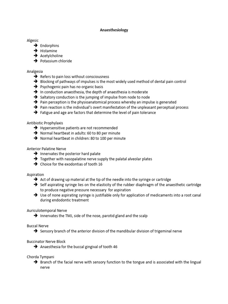 Anaesthesiology - Anaesthesiology | PDF