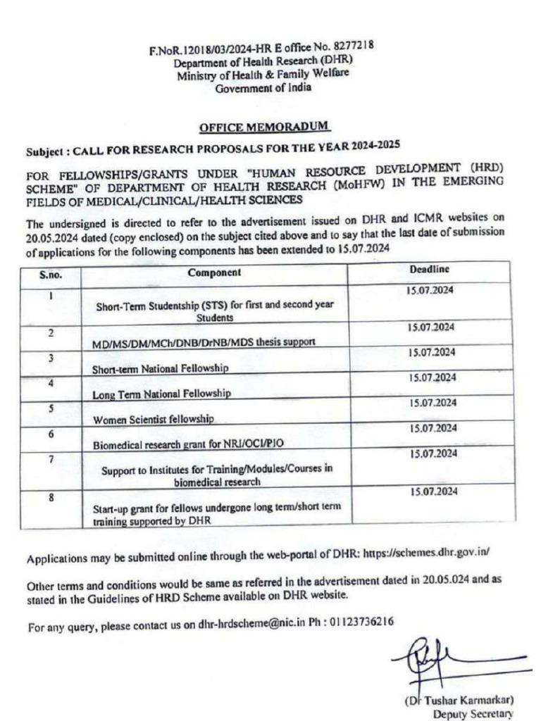 Call For Research Proposals For The Year 2024-2025 | PDF