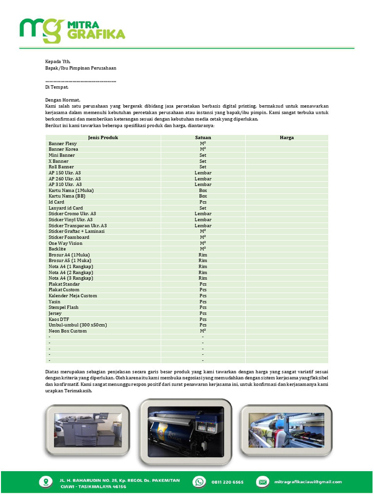 List Produk | PDF