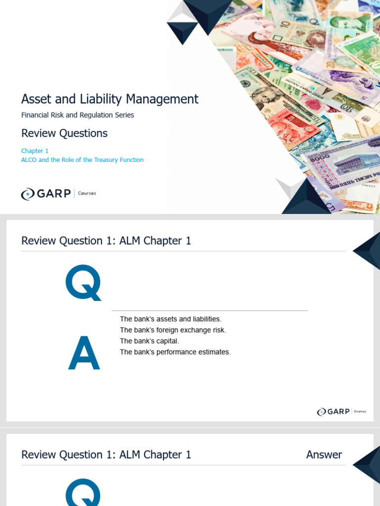 Asset & Liability Management - Chapter 1 - Review Questions | PDF