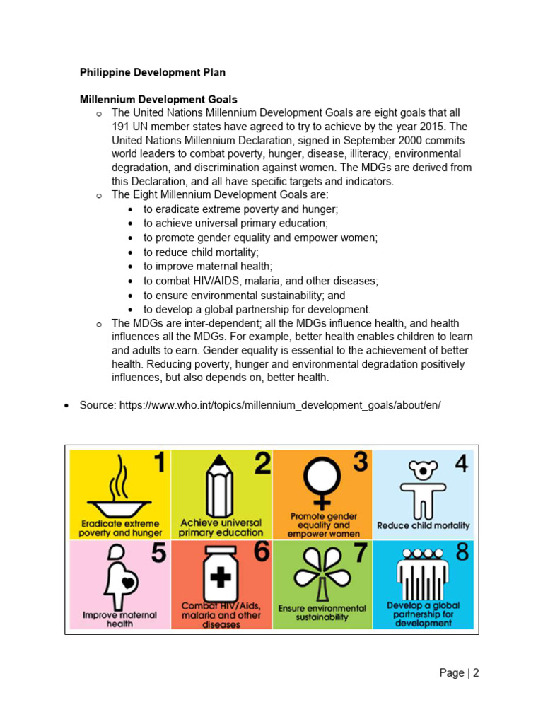 Gec 8 | PDF | Millennium Development Goals | Sustainability