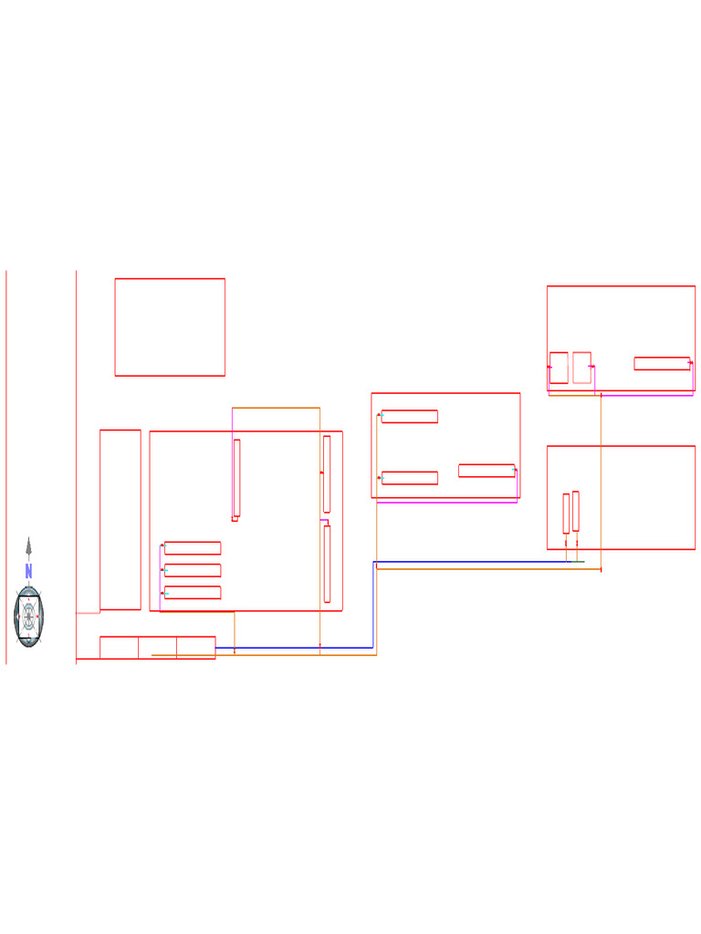 Gas Line Layout-Model Colored | PDF