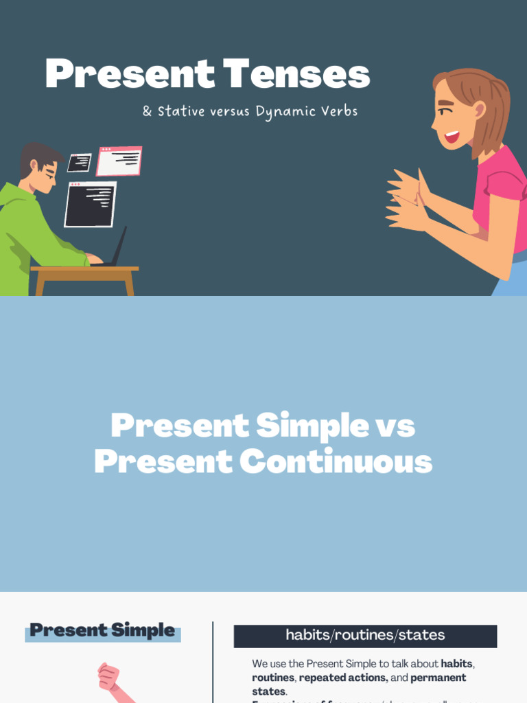 Present Tenses | PDF