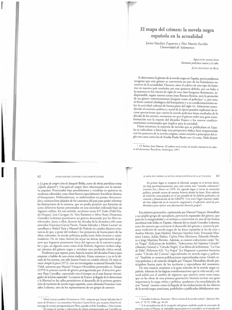 El Mapa Del Crimen en Espana 1990-2014 | PDF