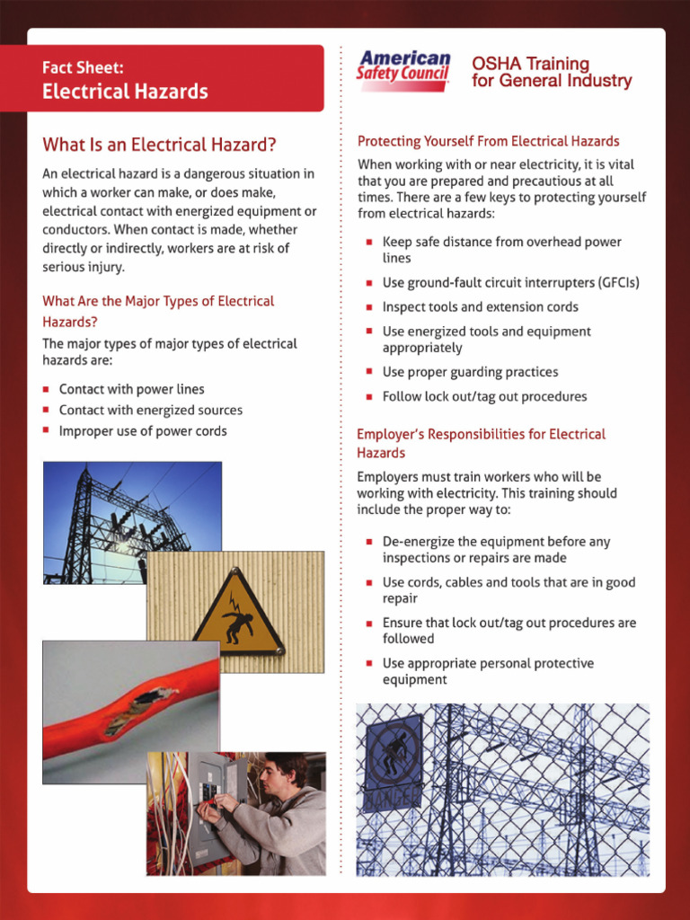 Electrical Hazards | PDF