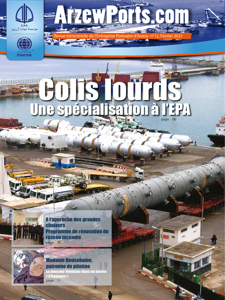 Colis Lourds - Port Arzew | PDF